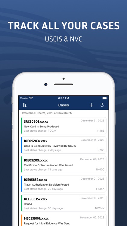 Case Tracker for USCIS & NVC by ImmiVision, LLC