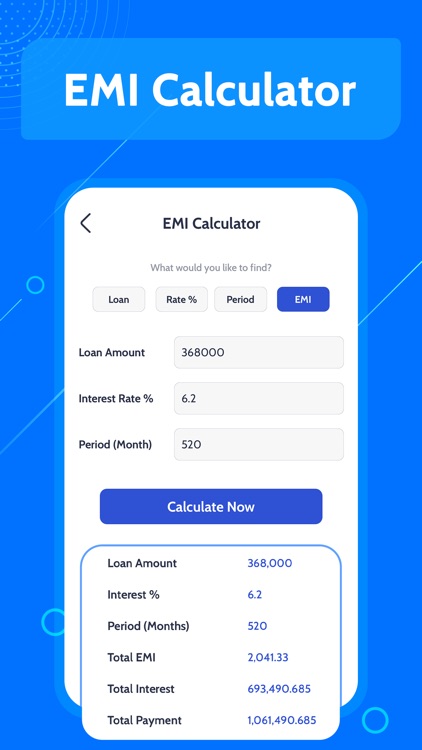 EMI Calculator - Loan Revision by Bhingradiya Madhav