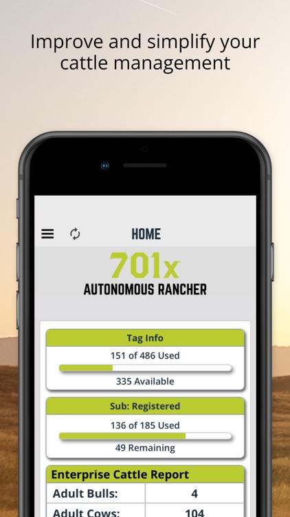 701x - Cattle Management App by 701X INC.