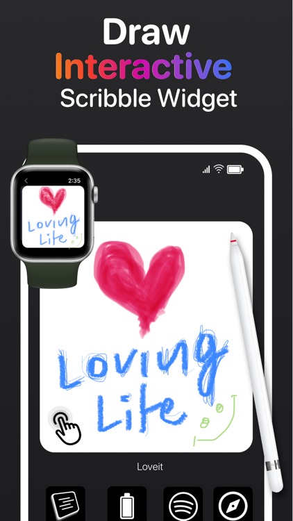 Notei Widget Drawings Scribble by Amit Verma