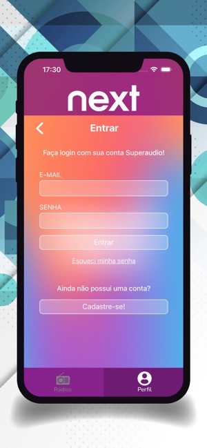 Next radio app store