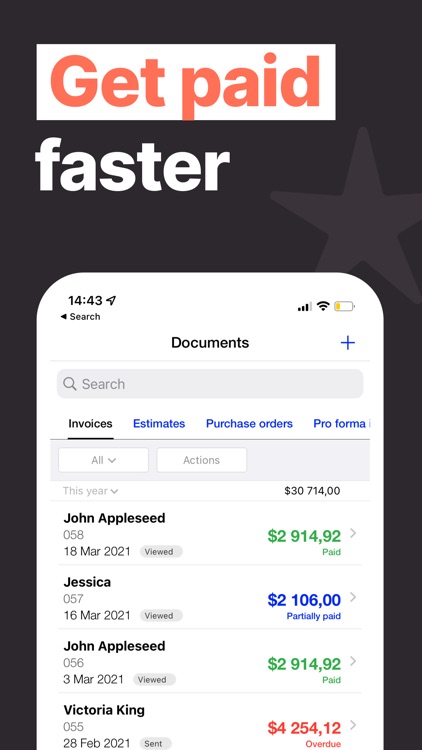 Invoice Star - Invoices Maker by Anna Hudakova
