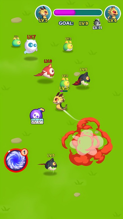 Greedy War-Snake Battle by 英 李