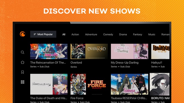 Crunchyroll on apple tv store