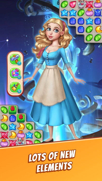 Cinderella: Magic Match Story by Nika Games