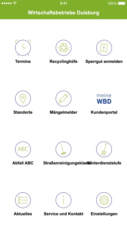 WBD App by Wirtschaftsbetriebe Duisburg-AöR