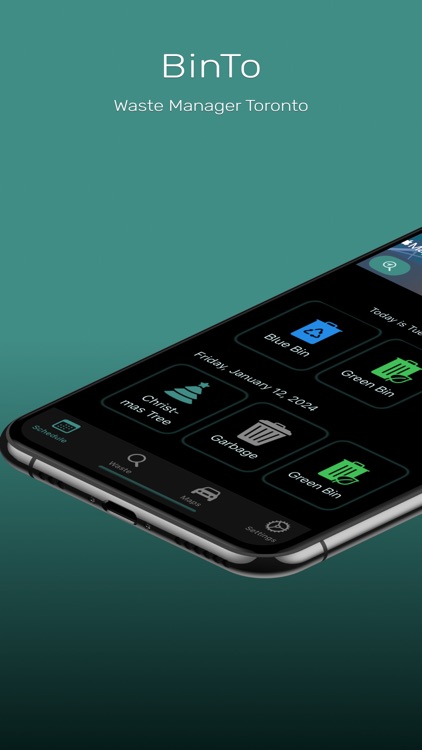 BinTo: Waste Manager Toronto by CHI YU CHAN