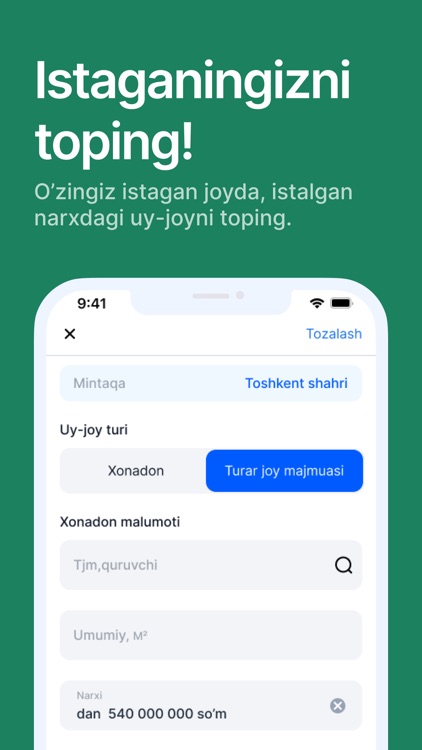 Uysot - Yangi uylar bozori by SOFTEX