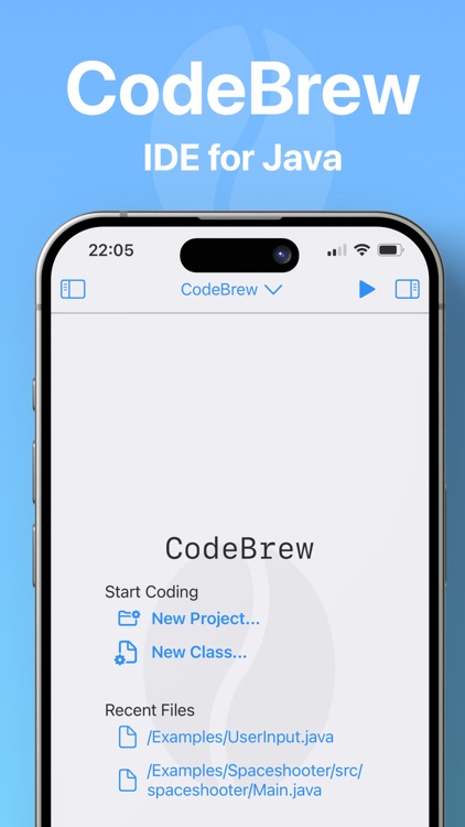 CodeBrew - IDE for Java by Fritz Naeumann