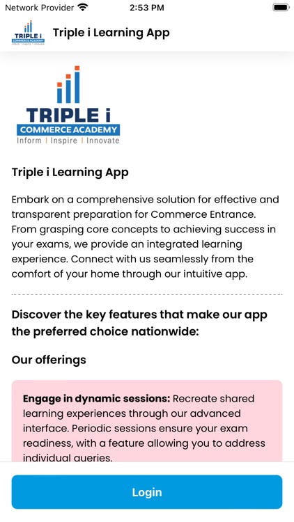 Triple i Learning App by TRIPLEI ACADEMY PRIVATE LIMITED