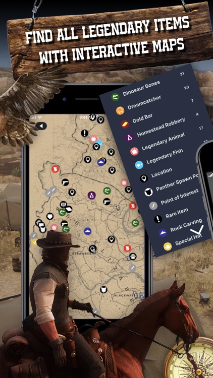 Maps for Red Dead Redemption 2 by Anna Lebiedeva