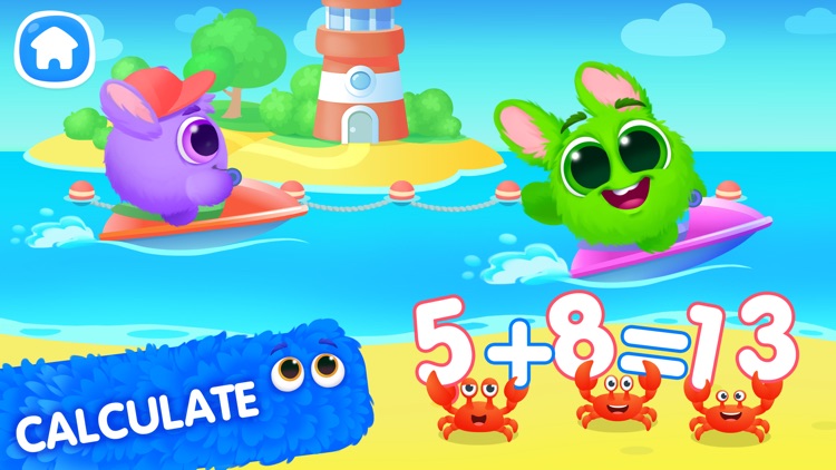 Numbers 123 Math learning game by GoKids!