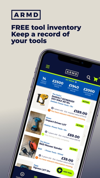 ARMD – Protect Your Tools by ARMD Ltd