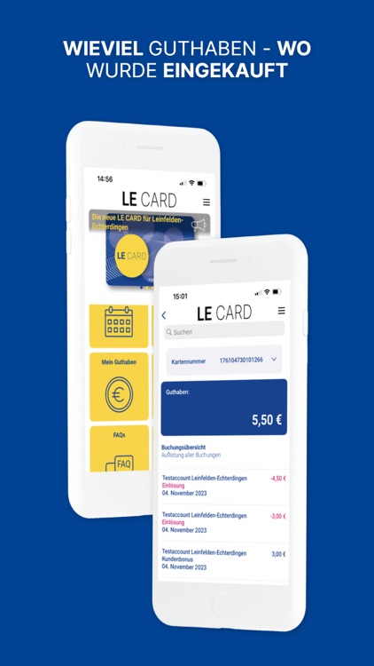 LE CARD by trolleymaker gmbh