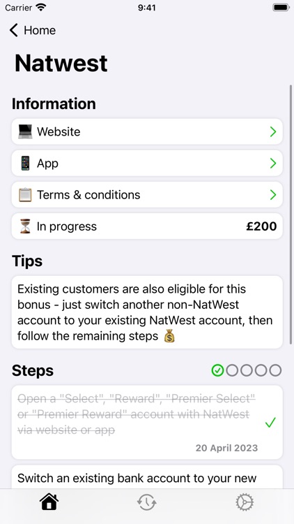 Switch Tracker by Tim Harrison