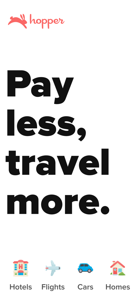 Hopper: Flights, Hotels & Cars - Overview - Apple App Store - US