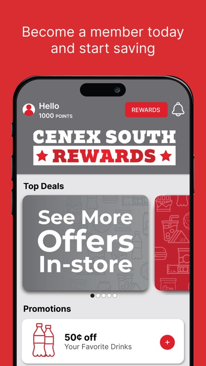 Cenex South Rewards by MORRIS COOPERATIVE ASSOCIATION