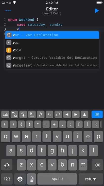 Swifty Compiler By Hassan Taleb