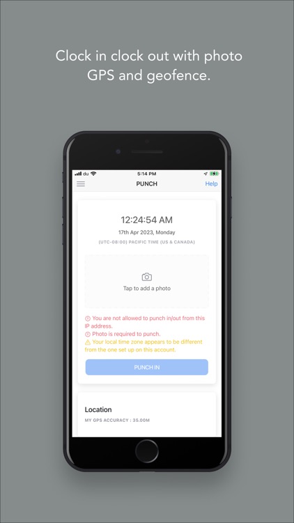 ClockIt - Time Clock App by TECSOL Software Pvt Ltd