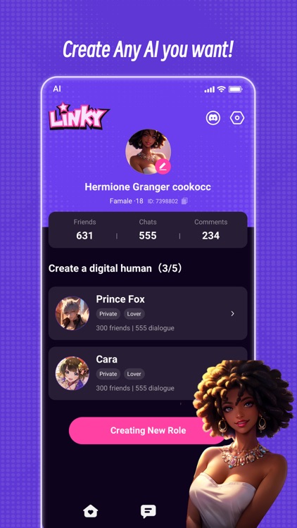 Linky: Chat with Characters AI by SKYWORK AI PTE LTD