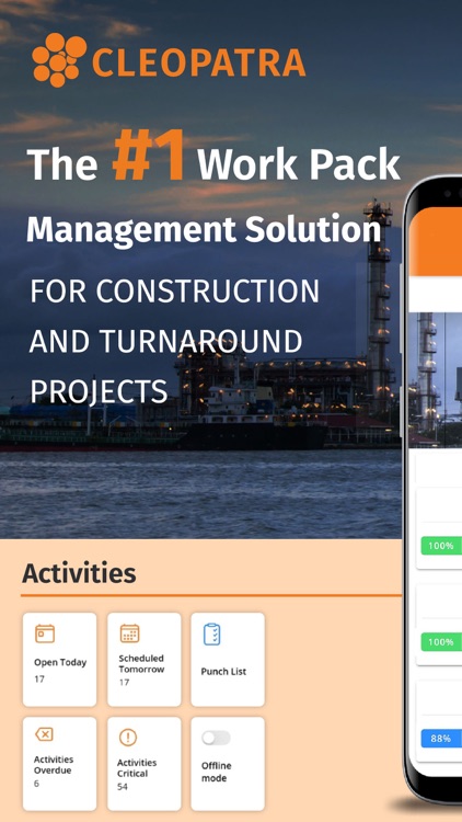 Cleopatra Work Pack Execution by Cost Engineering