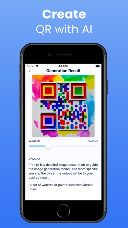 AI QR Code Generator & Reader by Aliaksei Yarmalovich