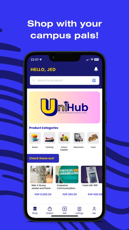 UniHub - Student Marketplace by Hans Gabriel Daduya