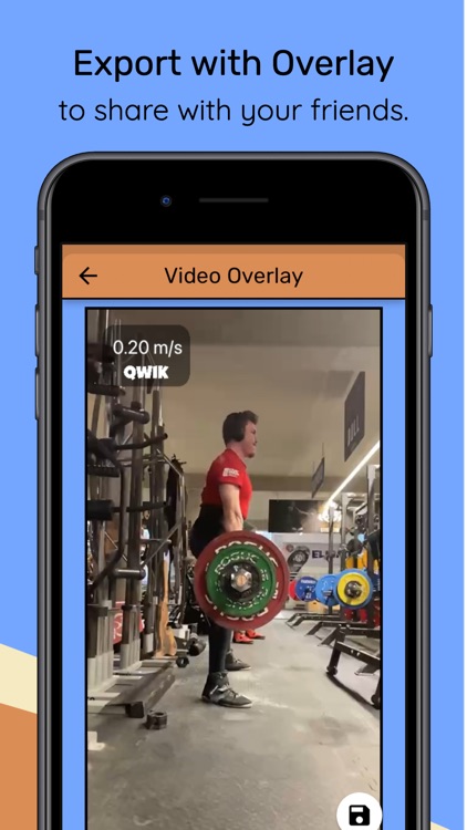 Qwik VBT: velocity and barpath by Florian Zopf