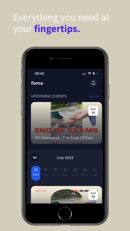 Fomo - Discover Malta's Events by Liam Scicluna