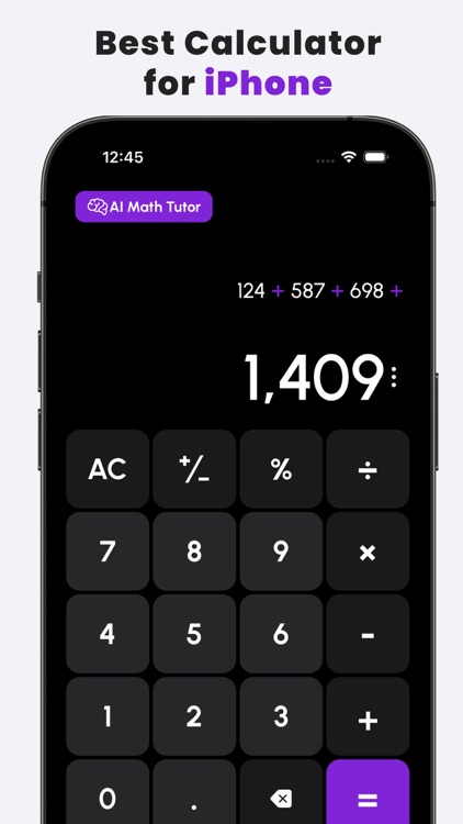 Calculator - AI Math Solver by Turgut Oztunc