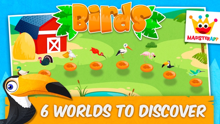 Birds: Puzzles & Games Kids 2+ by MagisterApp