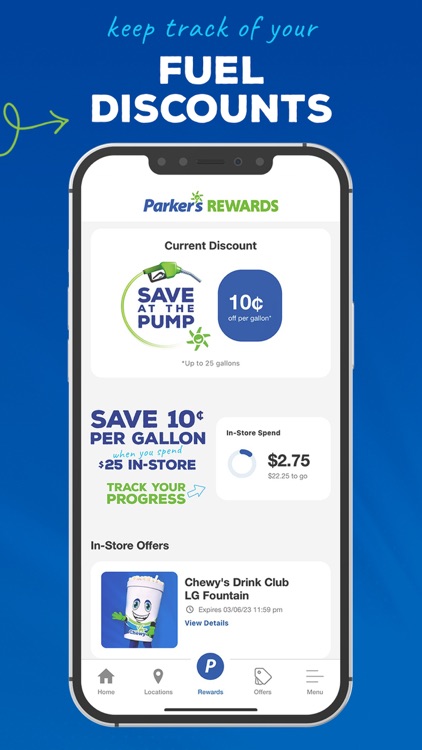 Parker's Rewards by GREGORY M. PARKERS, INC