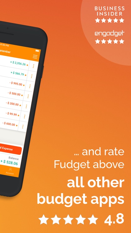 Fudget: Monthly Budget Planner by Danny Connell