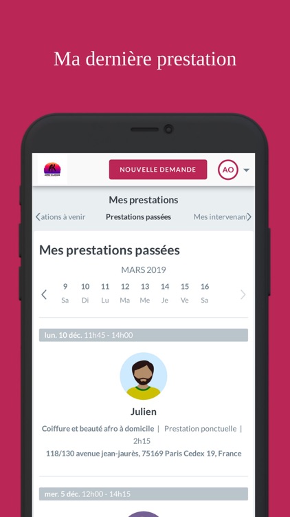 Afro klaman by Ogustine