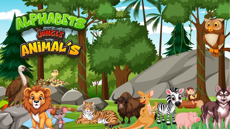 ABC : Alphabet Jungle Animals by Areeb Zahid