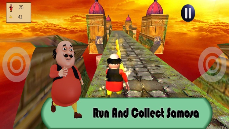 Motu Patlu Sky Run Dancer Game by Sanvitech Games Studio