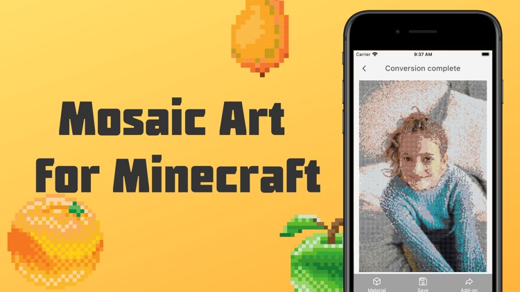 Mosaic art for Minecraft by Yoshinobu Ikeda
