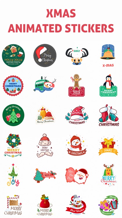 XMas Animated Stickers by Shivam Sharma