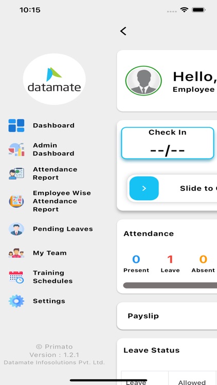 Datamate HRM Primato by Datamate Infosolutions
