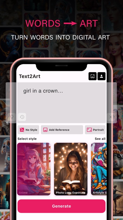 Text2Art - Ai Image Generator by Abderrahmane Mounassir