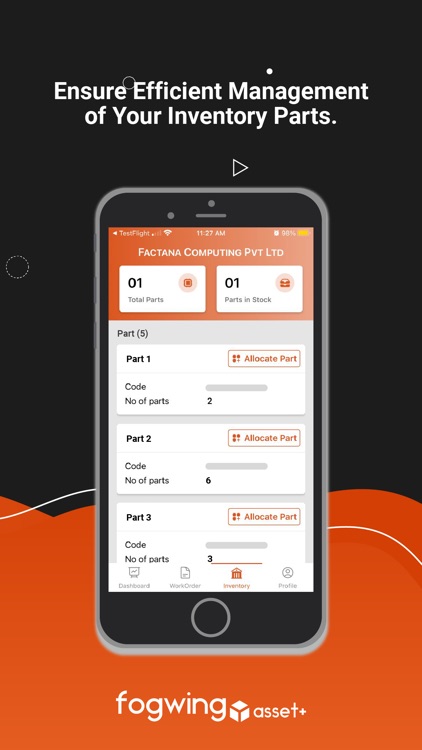 Fogwing Asset+ CMMS HERO by FACTANA COMPUTING PRIVATE LIMITED