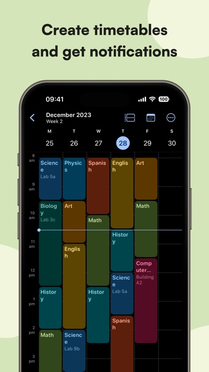 School Planner: Timetable by Andrea Porfiri Dal Cin