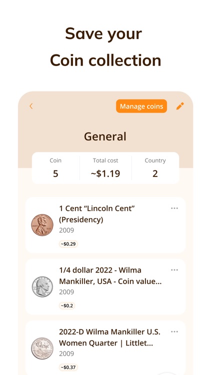CoinID: Snap & Identify Coins by iKong ,.jsc