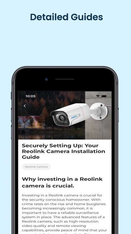 ReoLink Camera App by The Software Support LLC