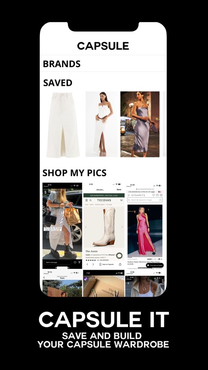 CAPSULE: Shop your screenshots by Dryftwell, Inc.