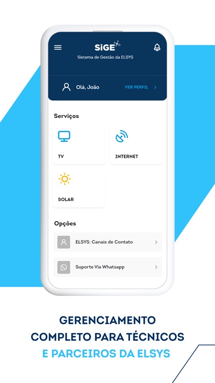SiGE Mobile by Elsys Equipamentos Eletronicos LTDA