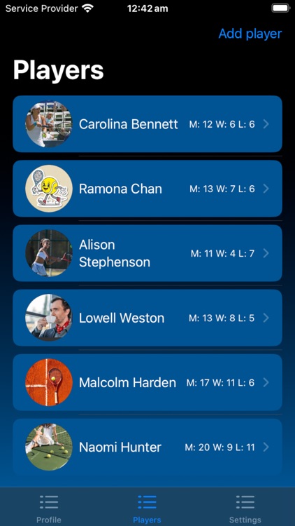 Ace Tennis Tracker by Andrzej Gawron