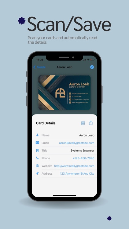 Meishi - Scan and save by Rowena Ricalde