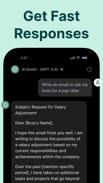 دریافت برنامه رایگان Chat Smith برای آیفون از نصاب، اپ استور ایرانی متفاوت