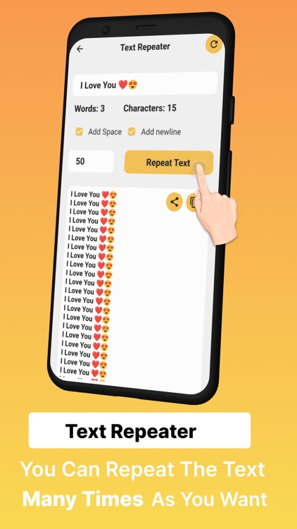 Text Repeater: Repeat Text 15K by Manzoor Ahmad